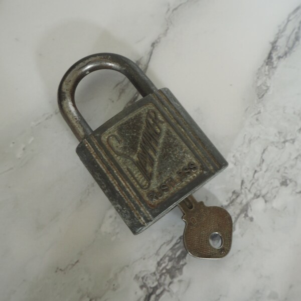 Vintage Lock and Key - Etsy