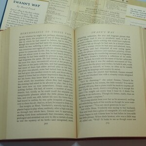 Vintage swann's Way Modern Library Edition Marcel Proust - Etsy