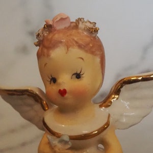 Vintage Lefton Angel Bell Figurine Bell Collectible Bell Decorative ...