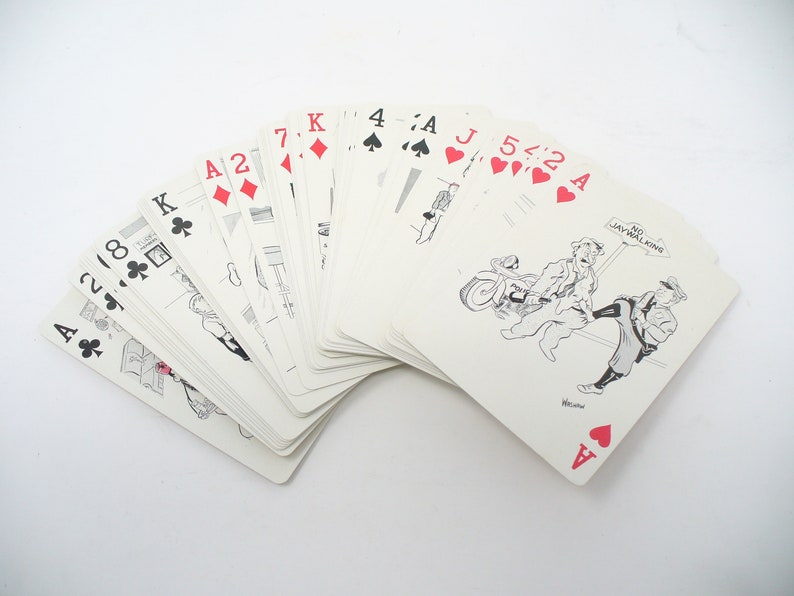 Vintage loading Zone Cartoons Playing Cards With - Etsy