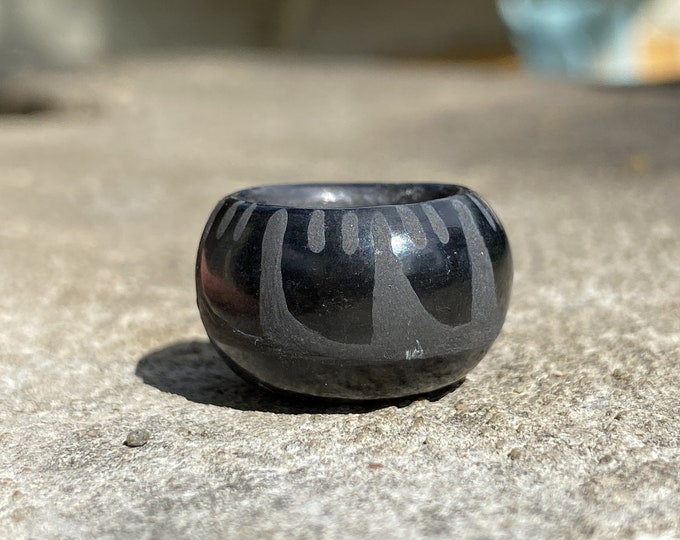 Vintage Miniature Pot Signed Santa Clara Native American Pot Signed by ...