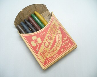 Antique Crayons | Etsy