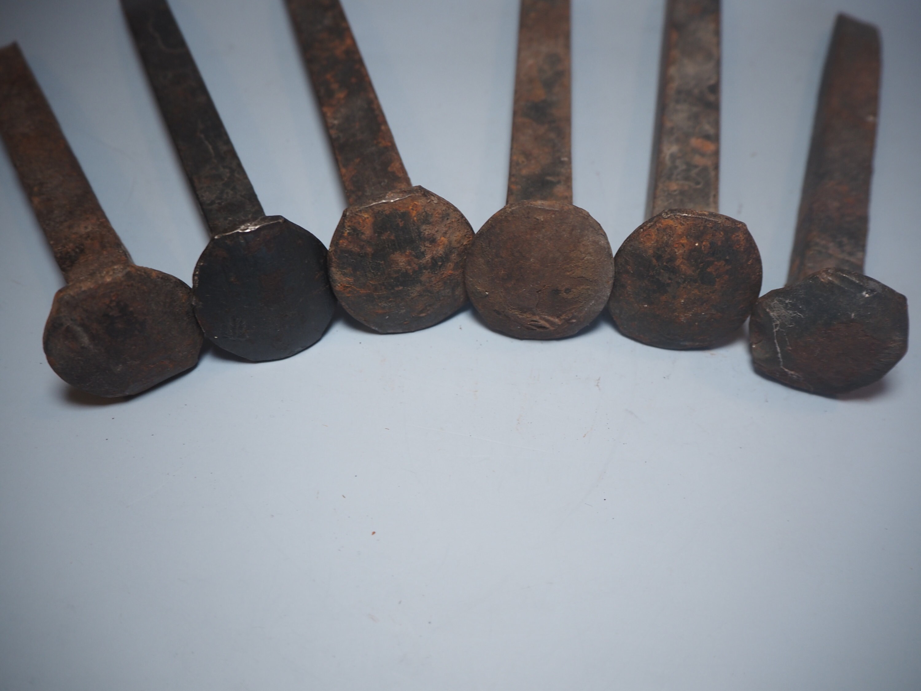 Vintage Railroad Spikes Train Spikes Set of 6 - Etsy