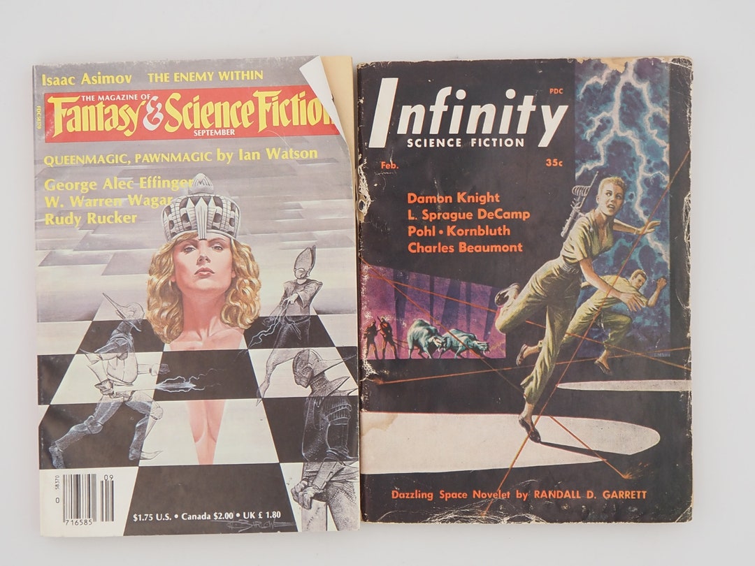 Vintage fantasy and Science Fiction and infinity Science Fiction ...