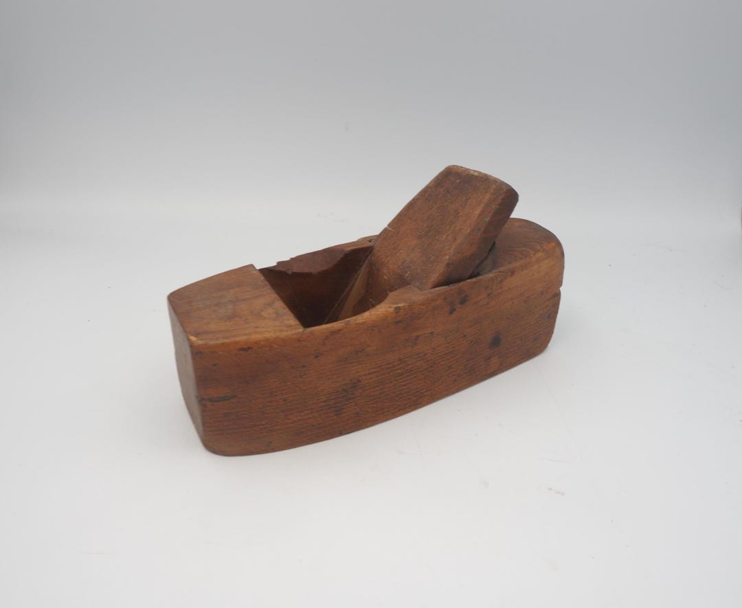 Antique Rustic Wood Planer Primitive Carpentry Tool - Etsy