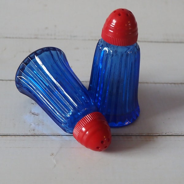Red Top Salt Pepper - Etsy