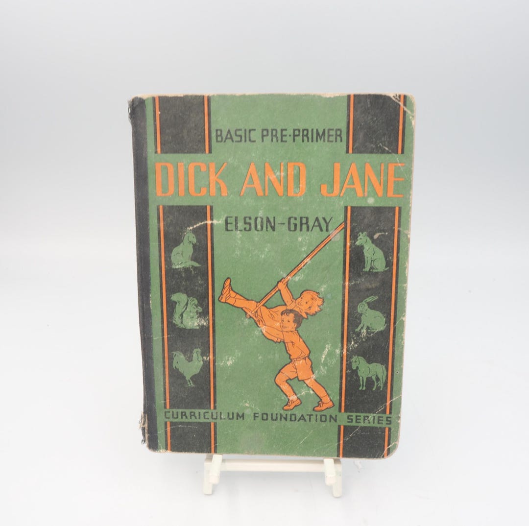 Basic Pre-primer Dick and Jane 1936 Elson-gray Curriculum Foundation ...