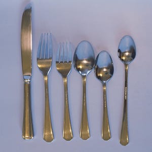 Vintage Retroneu Ascot Glossy Flatware 18/8 Korea Danish Modern ...