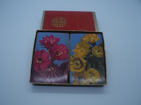 Vintage Playing Card Bridge Double Deck Congress Created for - Etsy