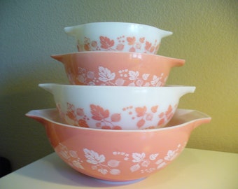 Pink Pyrex Bowls - Etsy