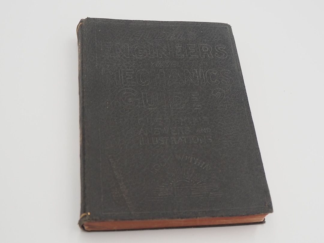 Audels Engineers and Mechanics Guide Volume 2 Published 1942 - Etsy
