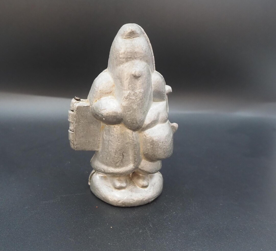 Antique Santa Claus Pewter Mold Christmas Mold - Etsy