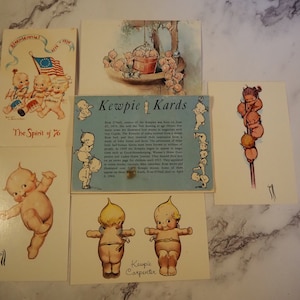 Vintage Kewpie Postcards and Kewpie Kards Rose O'neill Kewpies ...