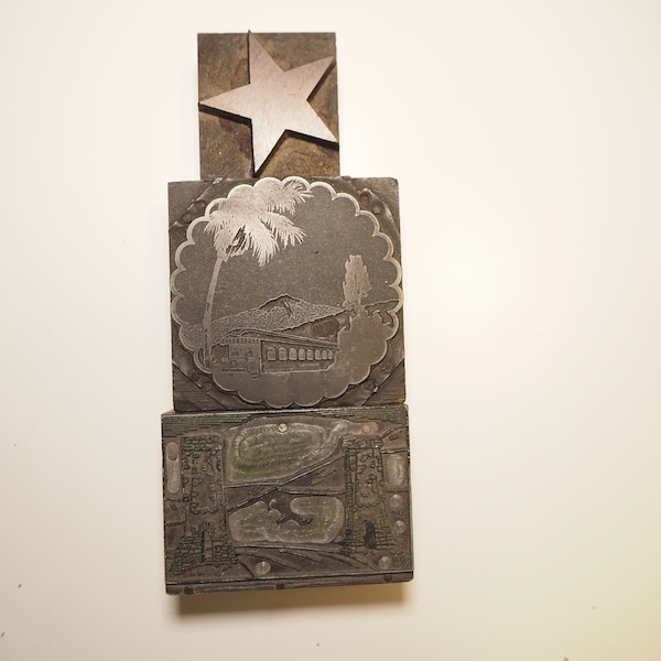 Vintage Block Print - Etsy