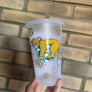 Simba Custom Cup, the Lion King Starbucks Cup, Simba, Lion King - Etsy