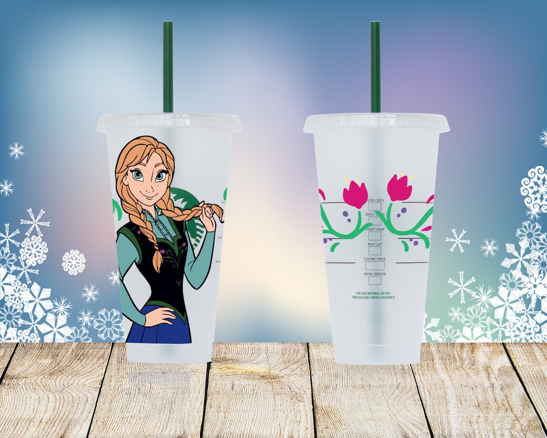 Anna Custom Cup, Frozen Starbucks Cup, Anna, Frozen - Etsy Österreich