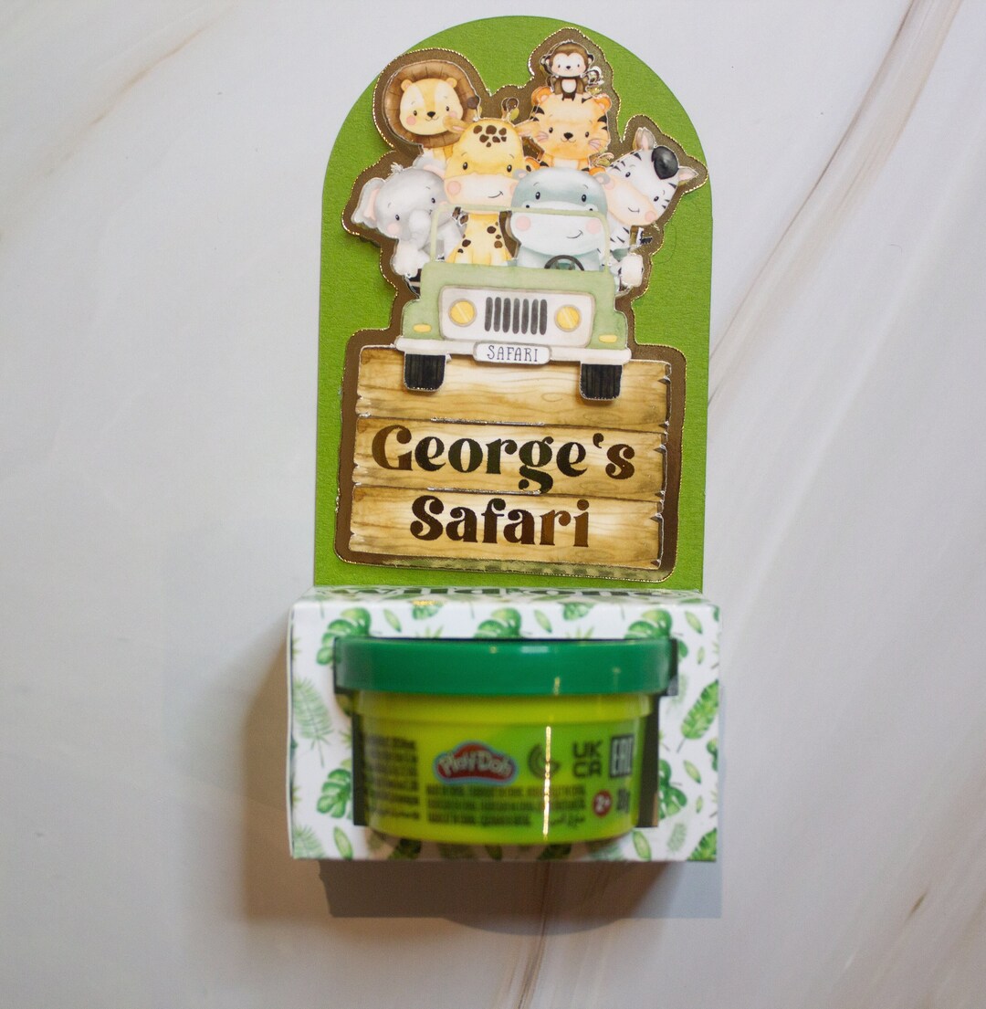 Customized Play Doh Party Favor, Play Doh Party Favor, Custom Party ...