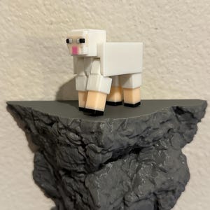 Floating Cliff Display Shelf – 3D Printed Rock Ledge for Collectibles ...