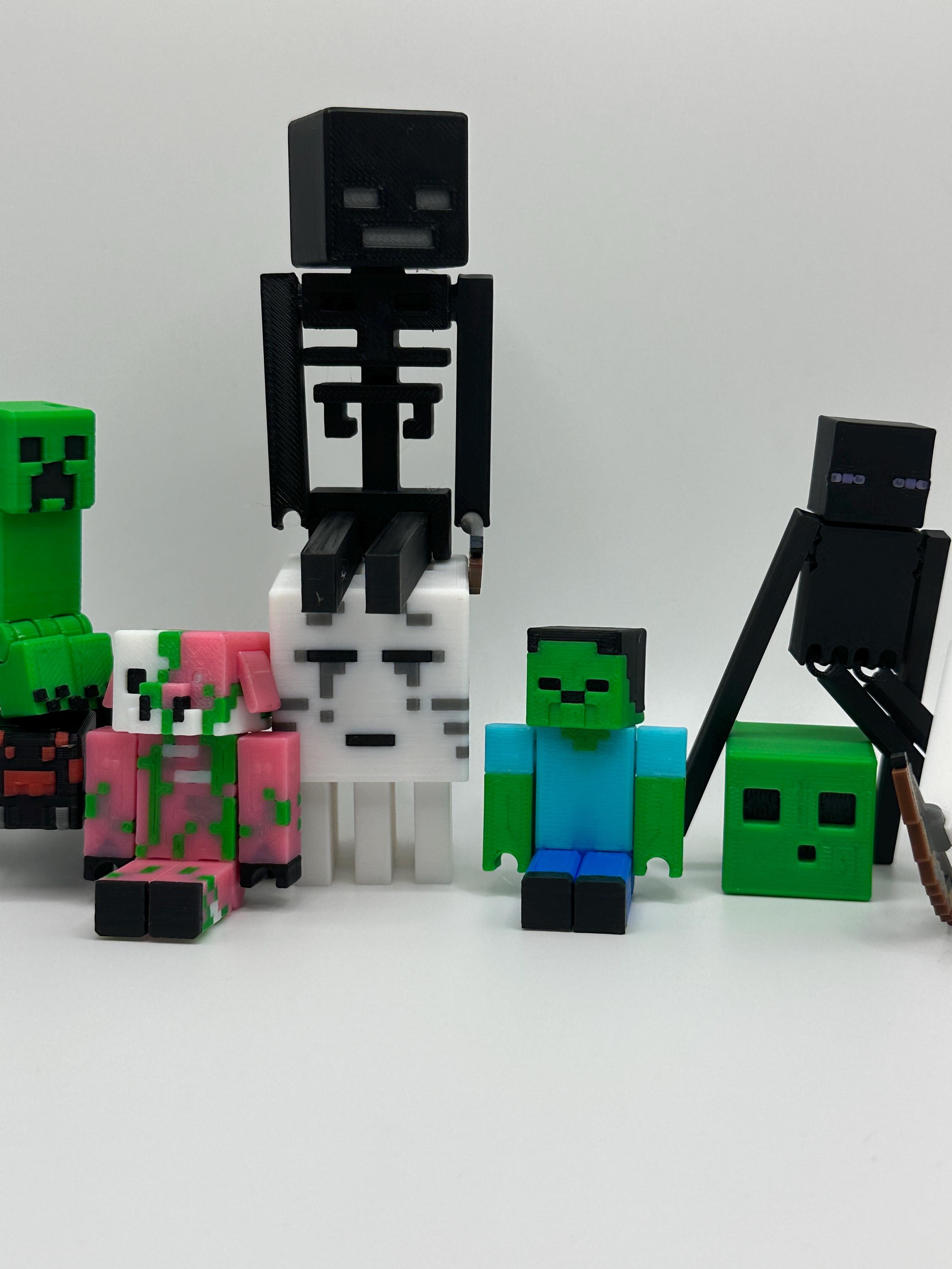 3D Printed Articulated Mob Set | Gamer Gift - Etsy