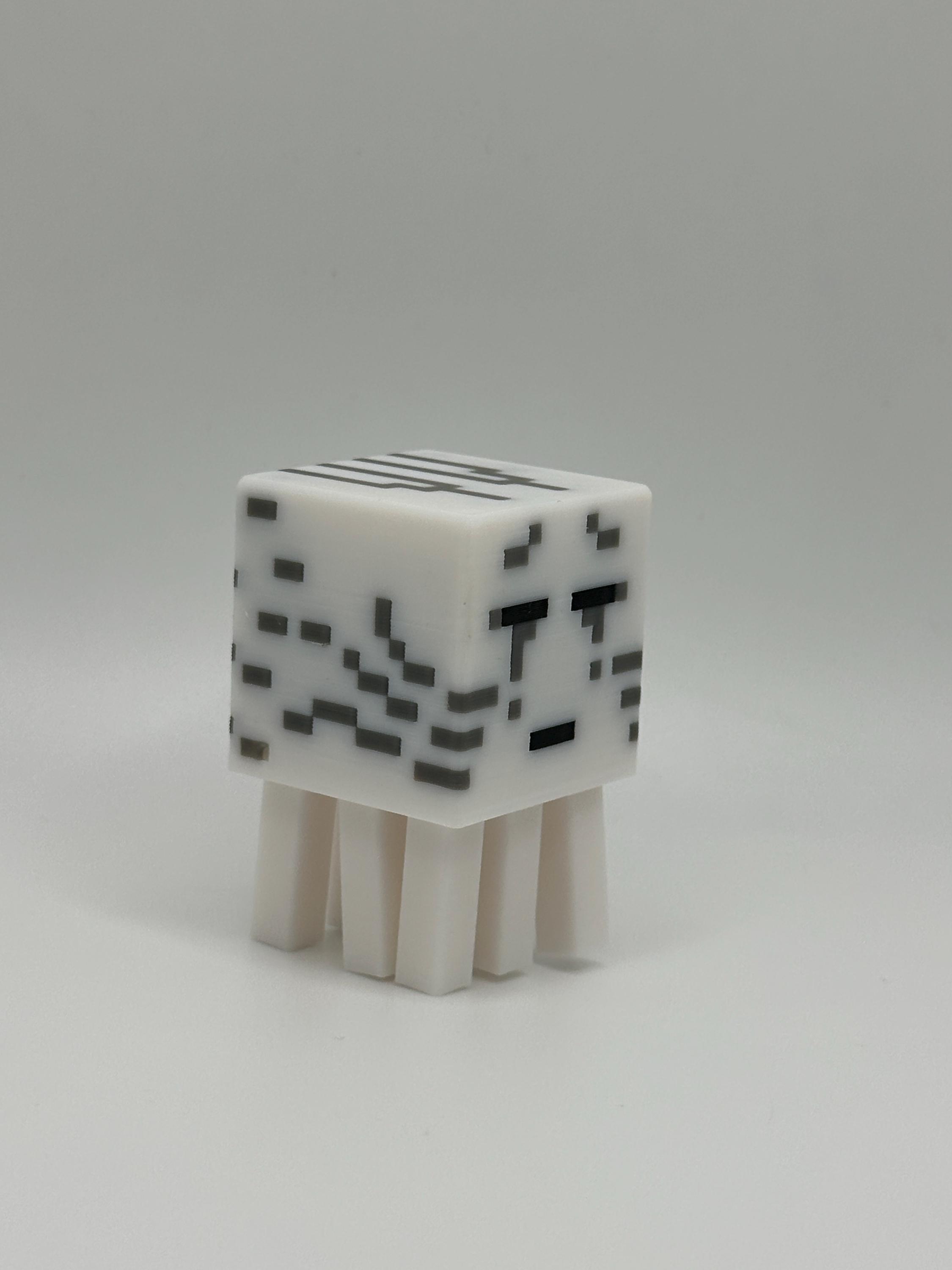 Articulated Ghast - 3D Printed Movable Nether Mob for Gamer Gift ...