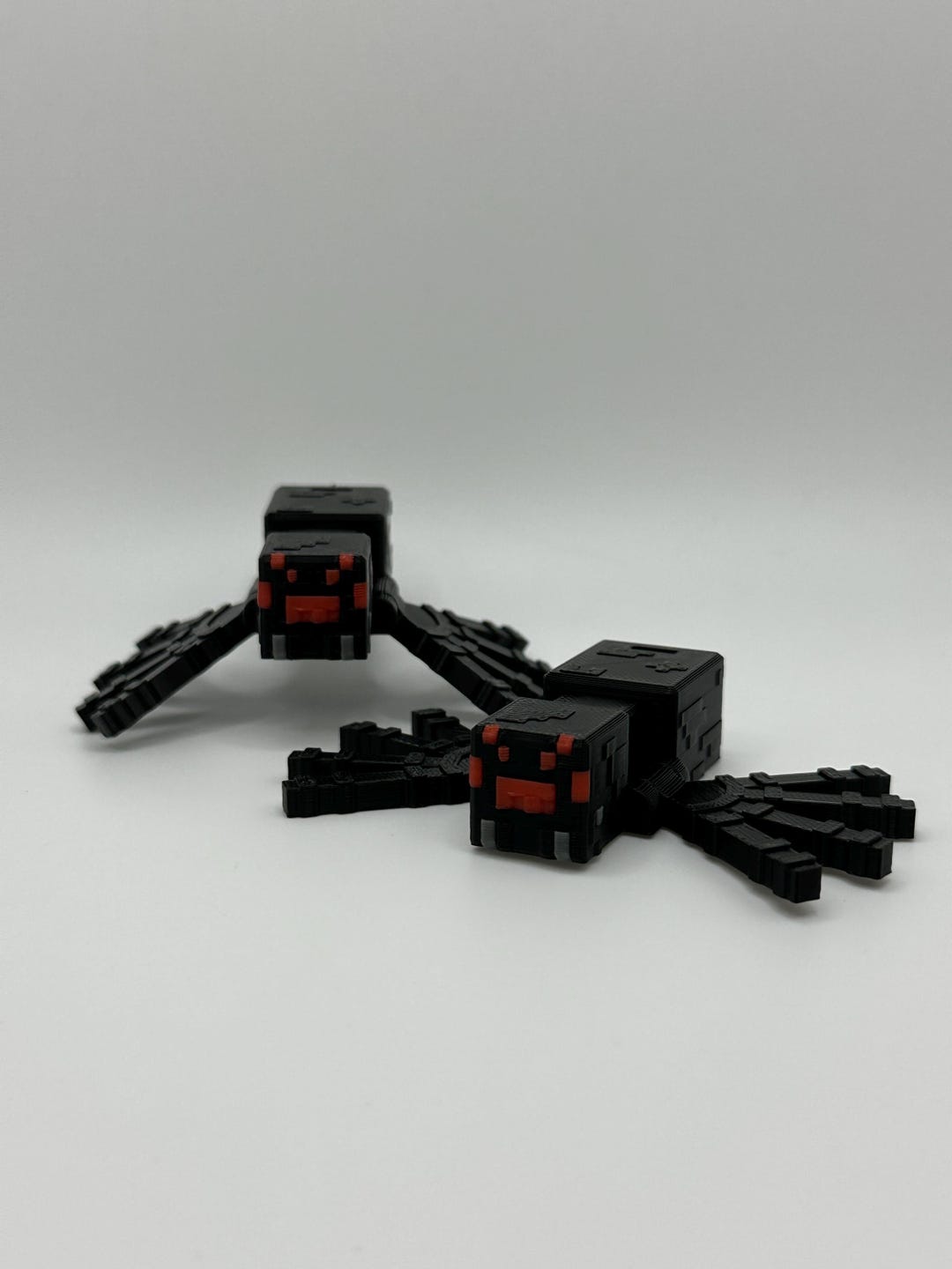 Articulated Minecraft-inspired Spider | 3D Printed Toy & Poseable Gamer ...