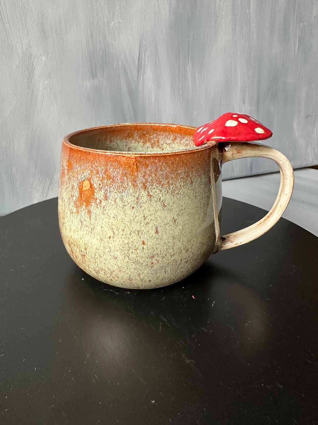Mushroom Mug, Unique Handmade Ceramic Mug, Gift for Mushroom Lovers ...