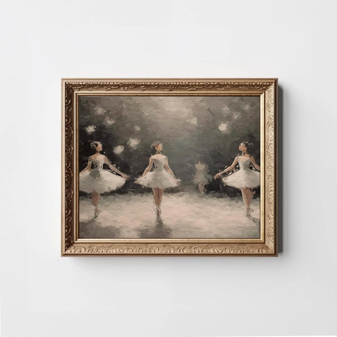 Abstract Ballet Print, Ballerina Wall Art, Nutcracker Ballet Painting ...