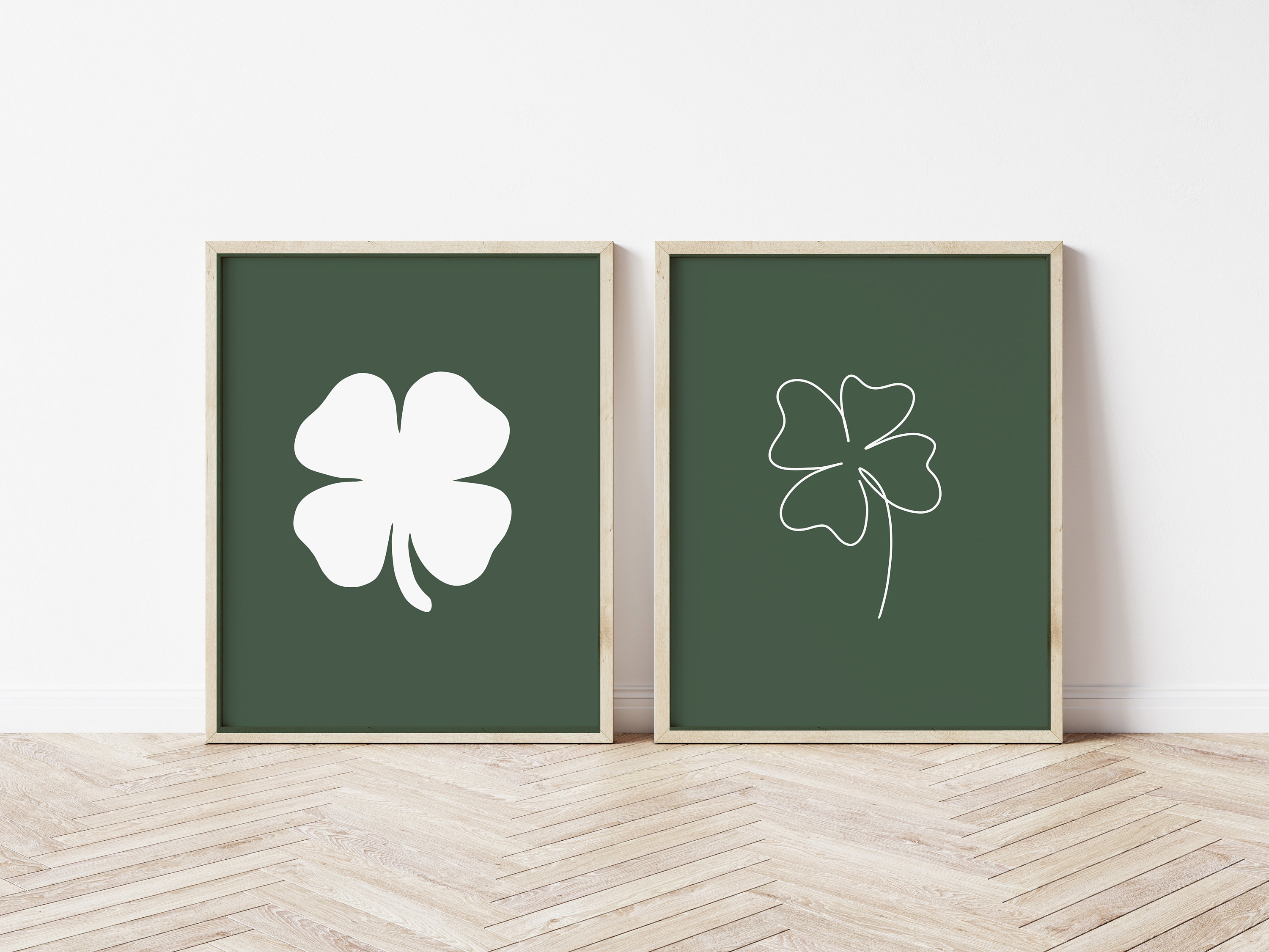 St Patricks Day Wall Art, Set of 3 St Patricks Day Printables, Shamrock ...