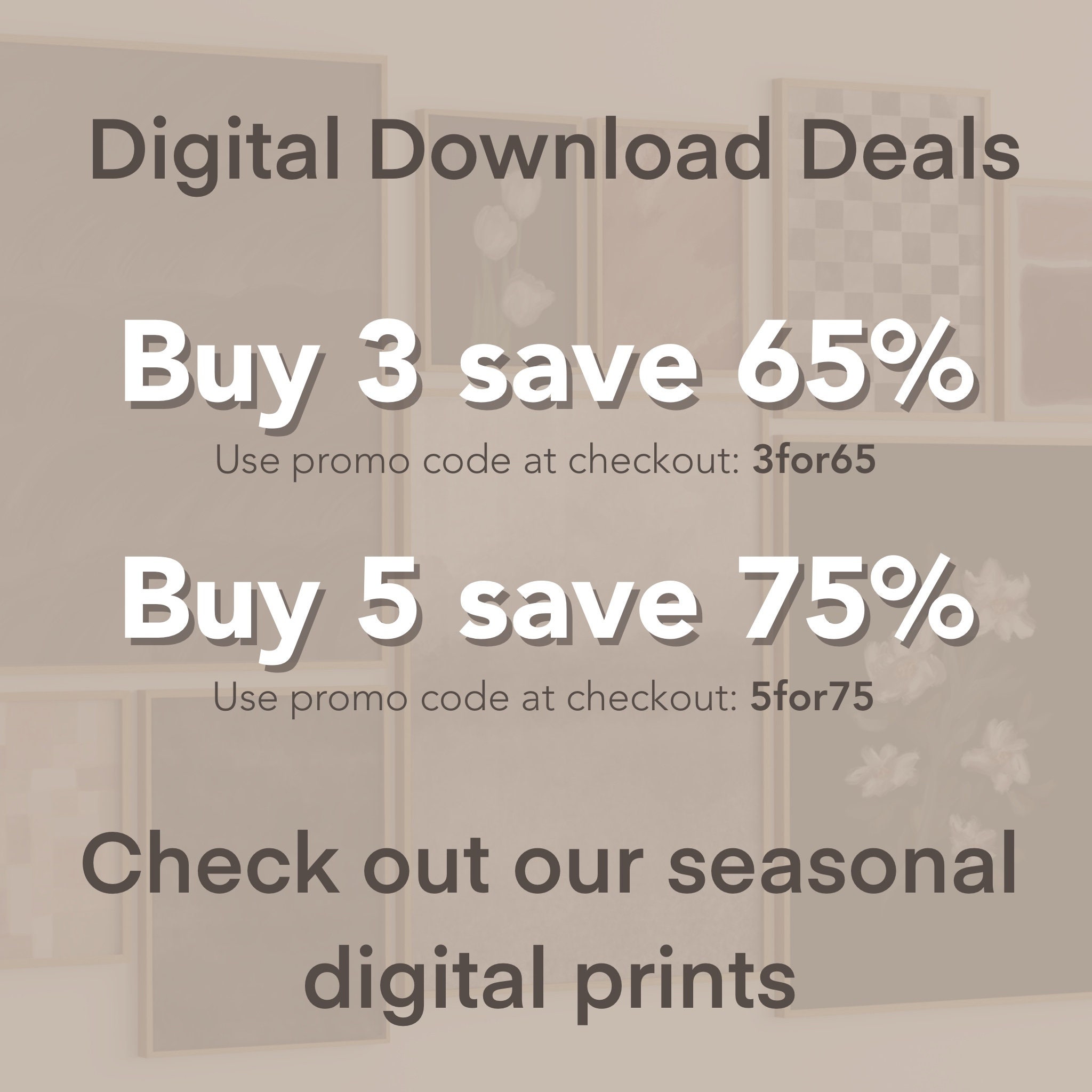 Checkered Wall Art, Modern Checkered Art Print, Modern Neutral Art ...