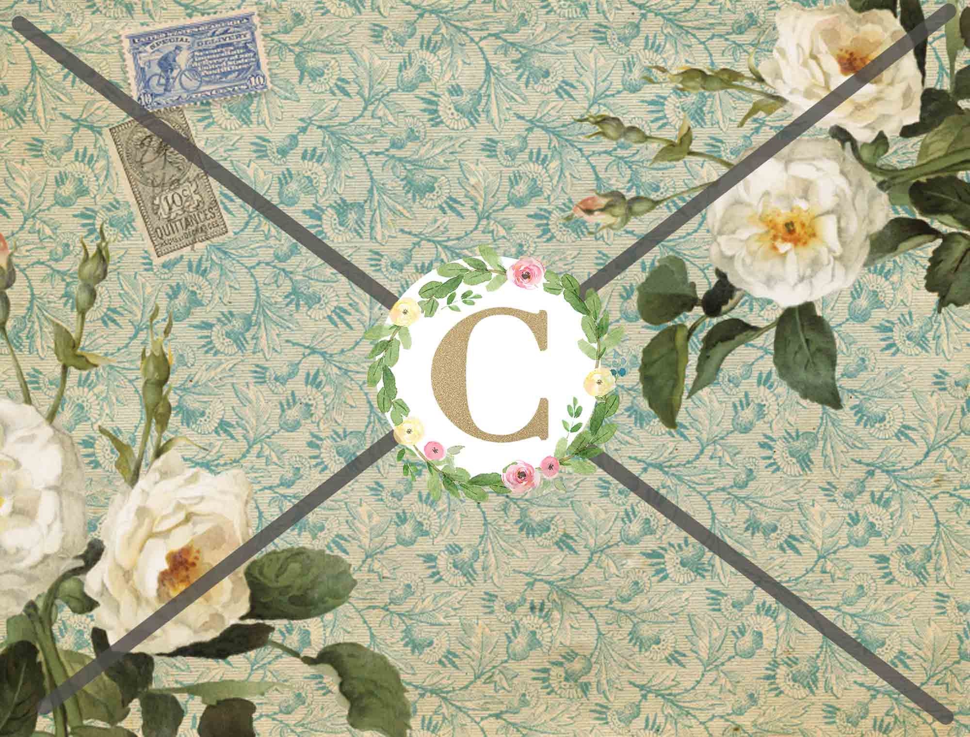 Floral Printable Paper Background Set #1 for Junk Journals - Etsy