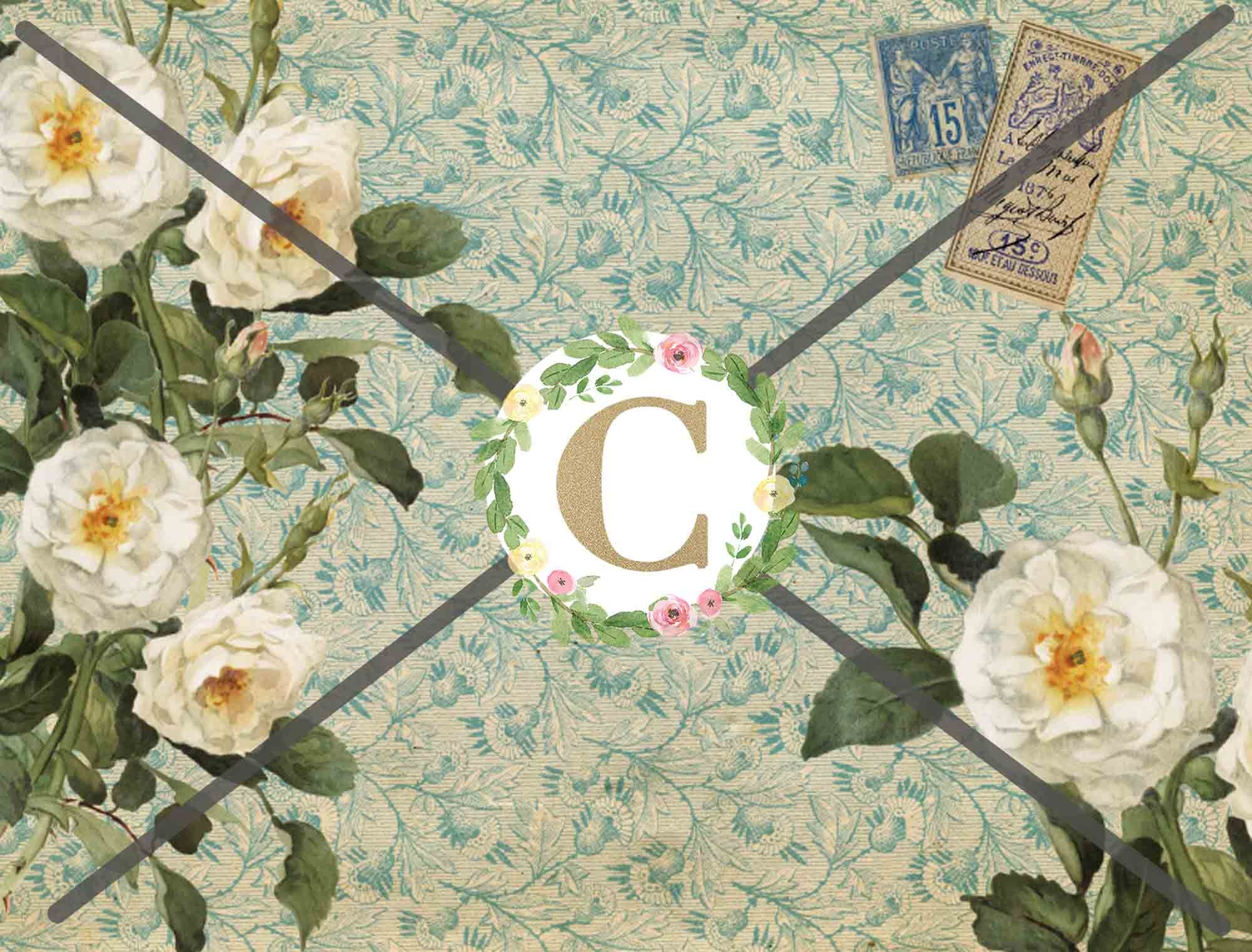 Floral Printable Paper Background Set 1 for Junk Journals - Etsy