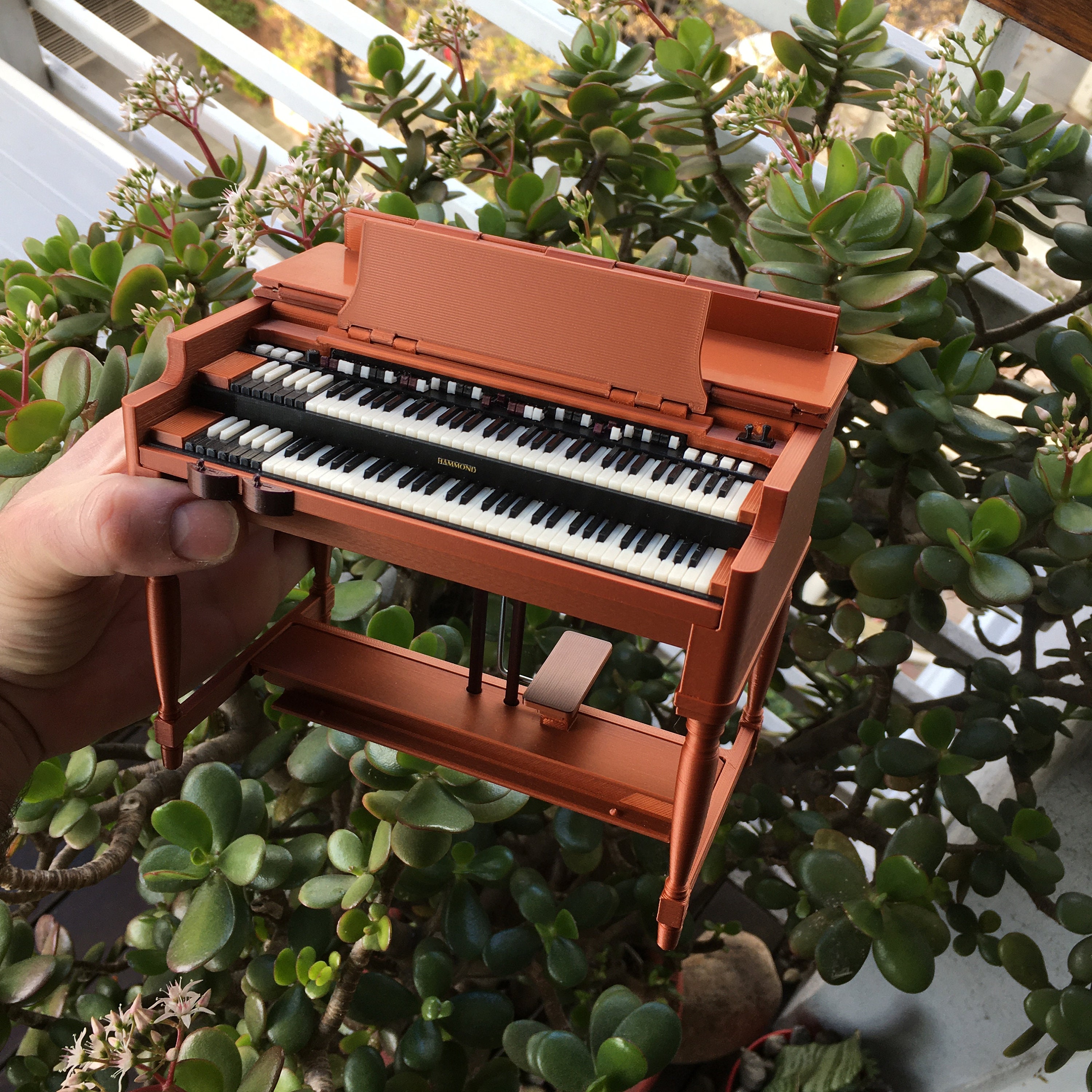 Mini Hammond B3 and Leslie 122 3d Printed CHERRY COLOR | Etsy Canada