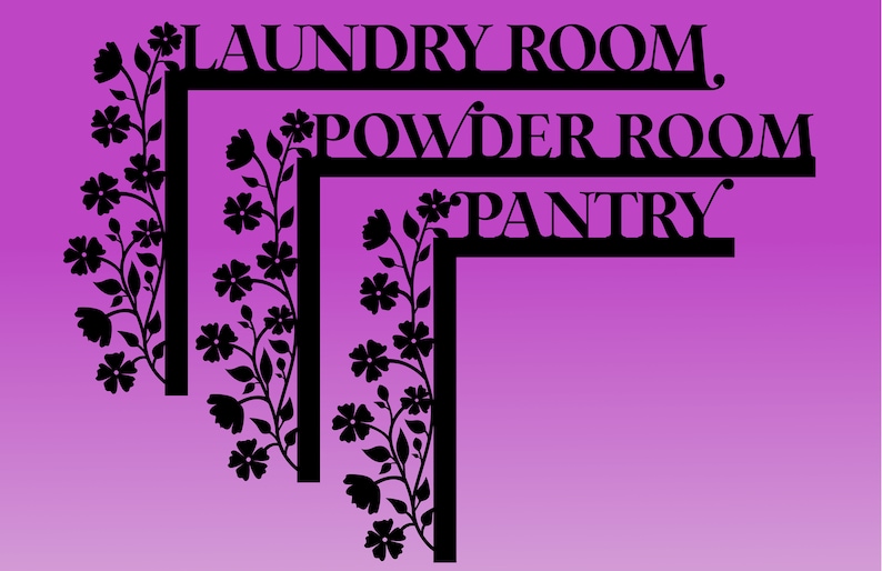 SVG Door Topper Digital Laser Cut Files Over the Door Sign - Etsy