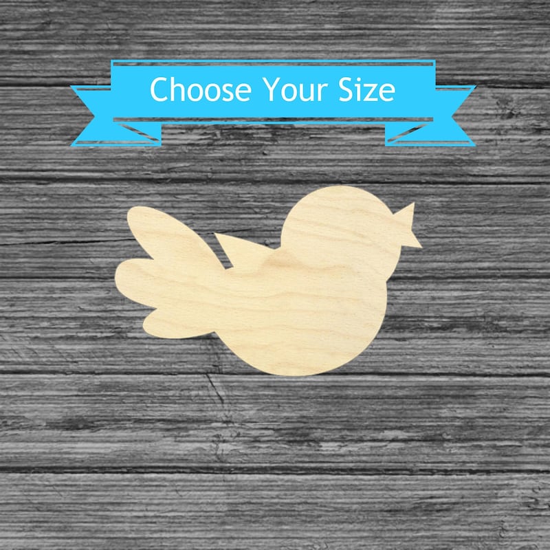 Wood Bird Cutouts - Etsy