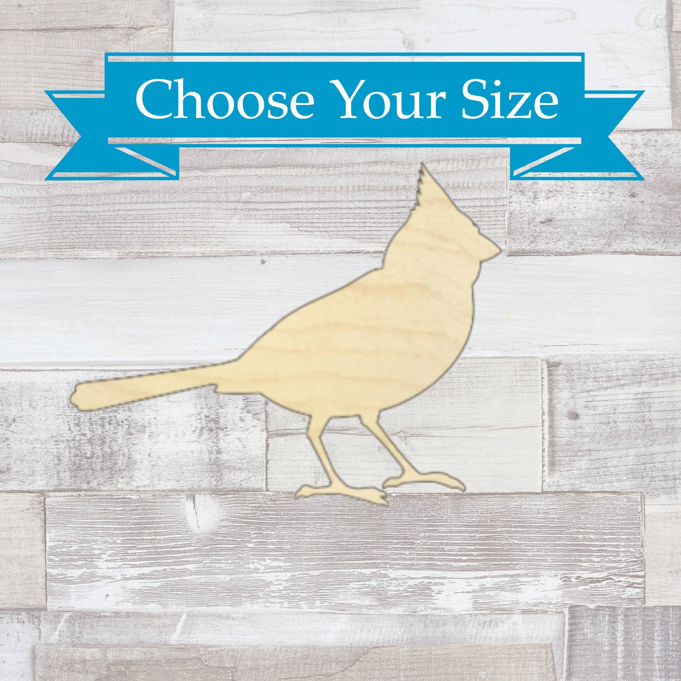 Blue Jay Wood Cutout Laser Cut Bird Shape Multiple Sizes | Etsy