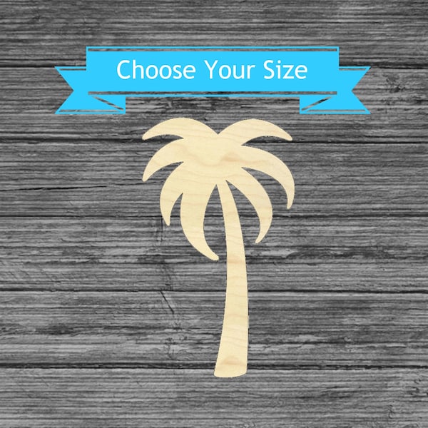 Wood Palm Tree - Etsy