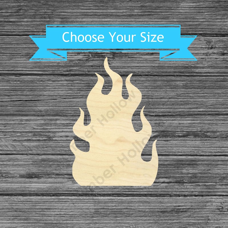 Flame Fire Cutout - Etsy