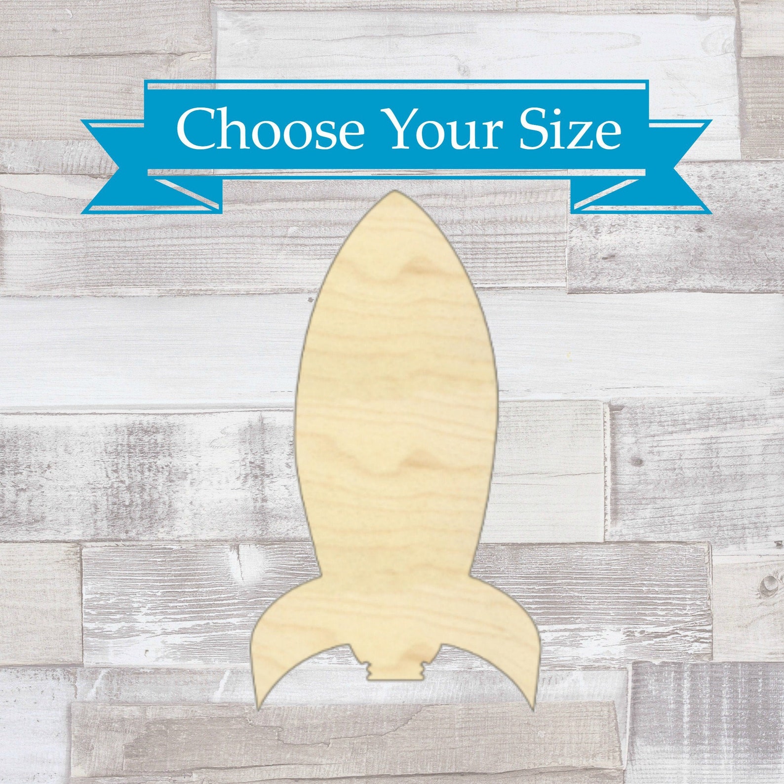 Rocket Ship Unfinished Wood Cutout Laser Cut Space Shape - Etsy