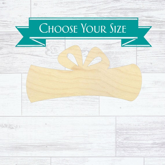 Diploma Wood Cutout Laser Cut Shape Class of 2020 - Etsy
