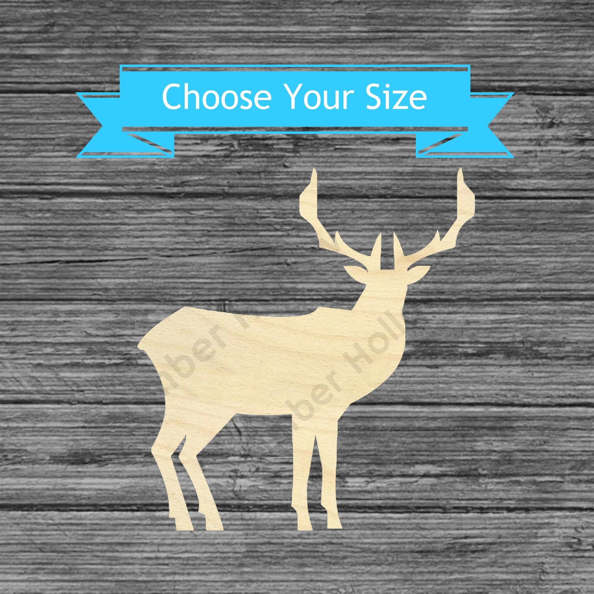 Buck Deer Wood Cutout Laser Cut Wilderness Shape - Etsy