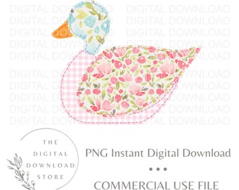 Patchwork Duck Pattern - Etsy