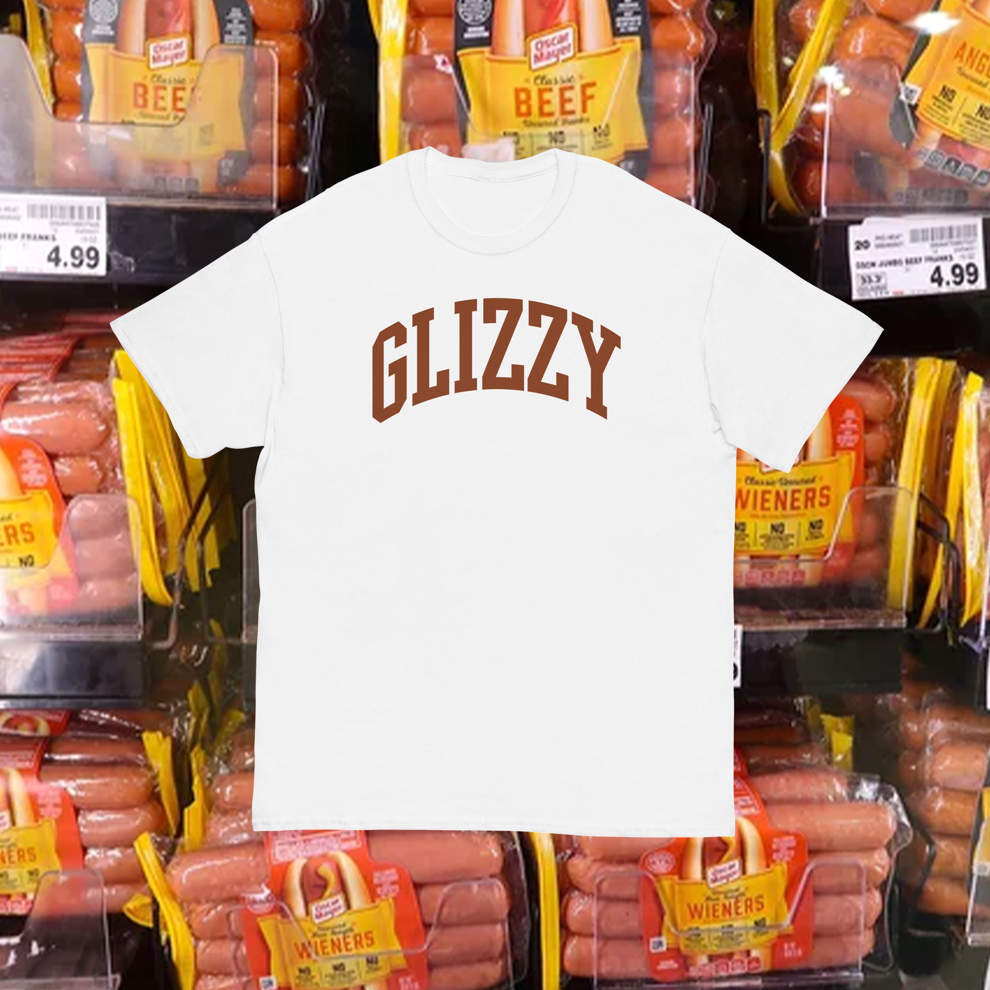 Glizzy Hot Dog Tshirt Gift for Foodies, Food Lovers, Eating Competition ...
