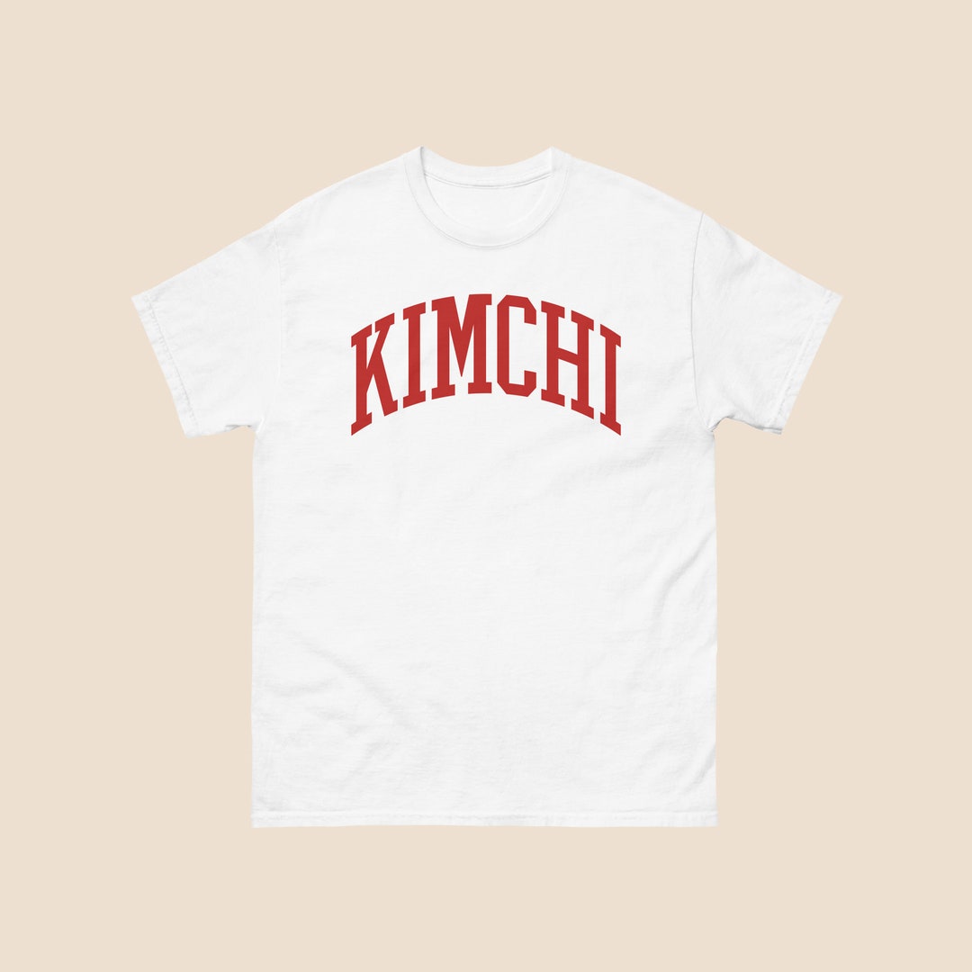Kimchi Shirt, Korean Kimchi T-shirt, Kimchi Shirt, Gift for Foodie ...