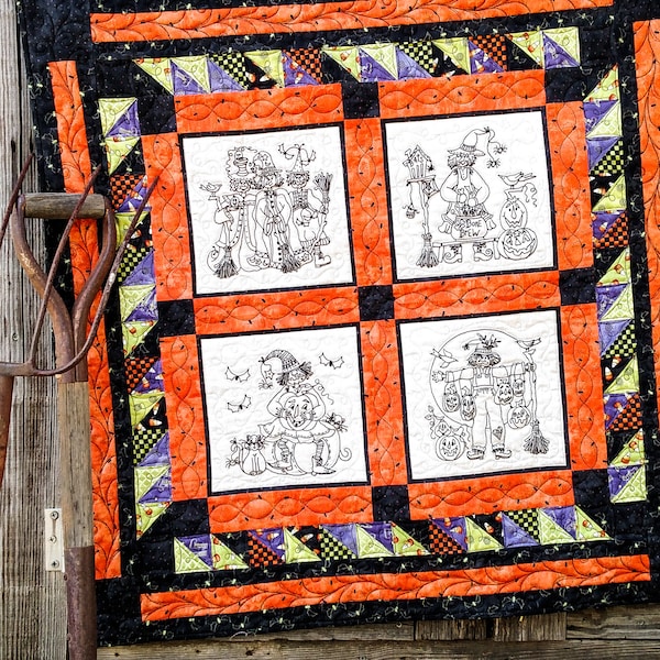 Witch Quilt Patterns - Etsy
