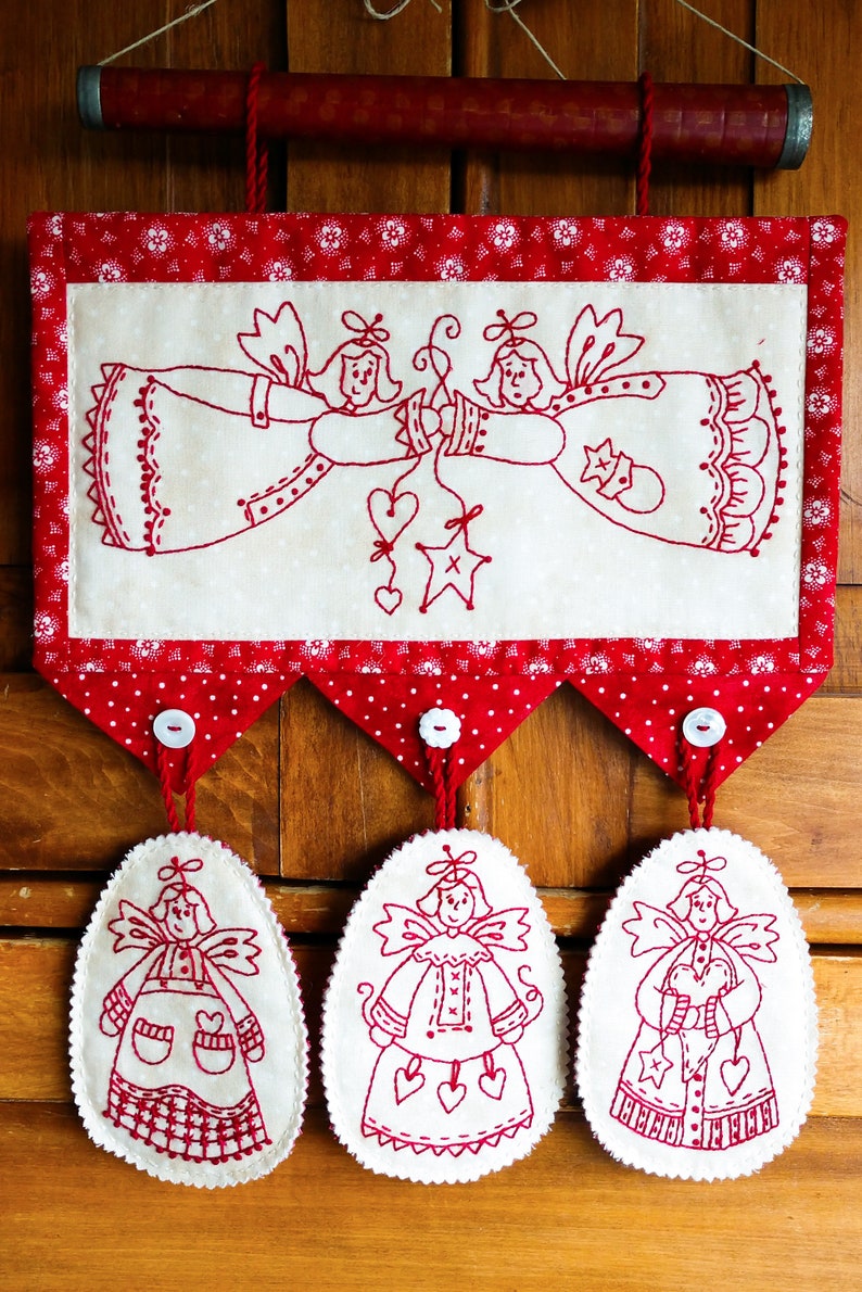 Angel Collector - Hand Embroidery Pattern - Download - Etsy