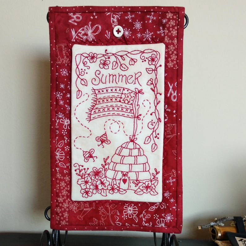 4 Seasons Button Ups - Hand Embroidery Pattern - Download - Etsy