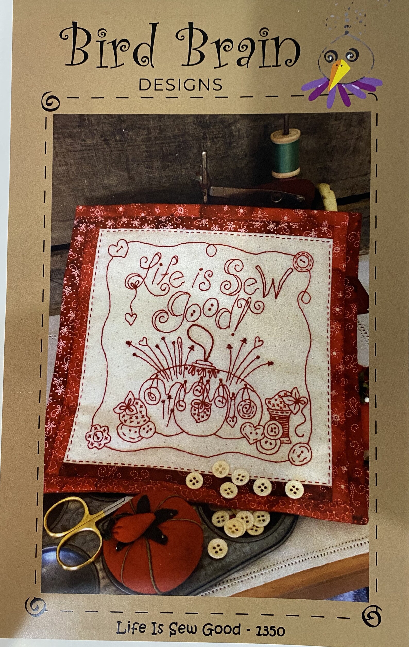 Life is Sew Good Hand Embroidery Kit - Etsy