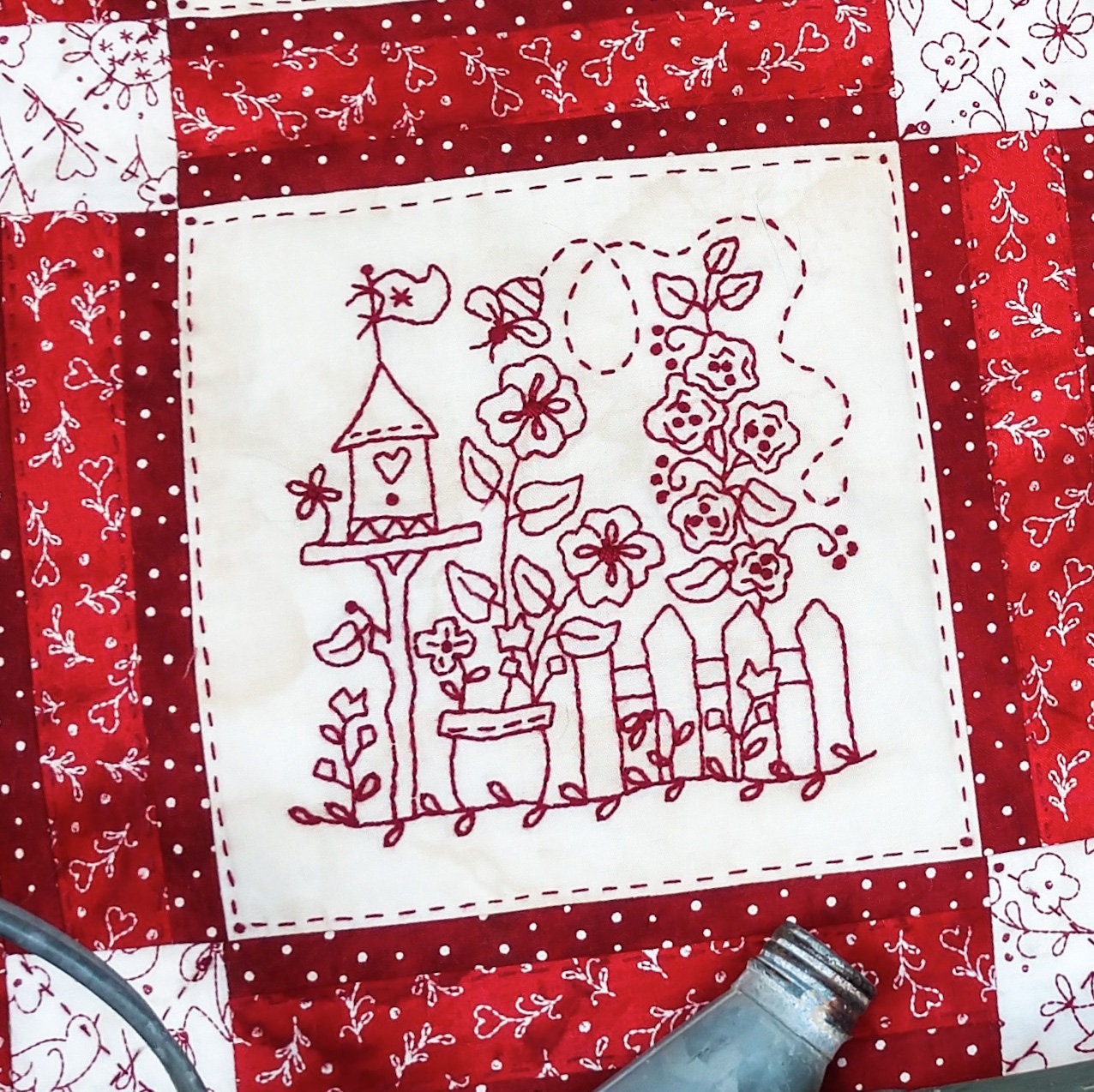 Welcome to My Garden - Hand Embroidery Pattern - Download - Etsy