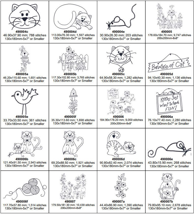 Love Me, Love My Cat Redwork Machine Embroidery Quilt - Etsy