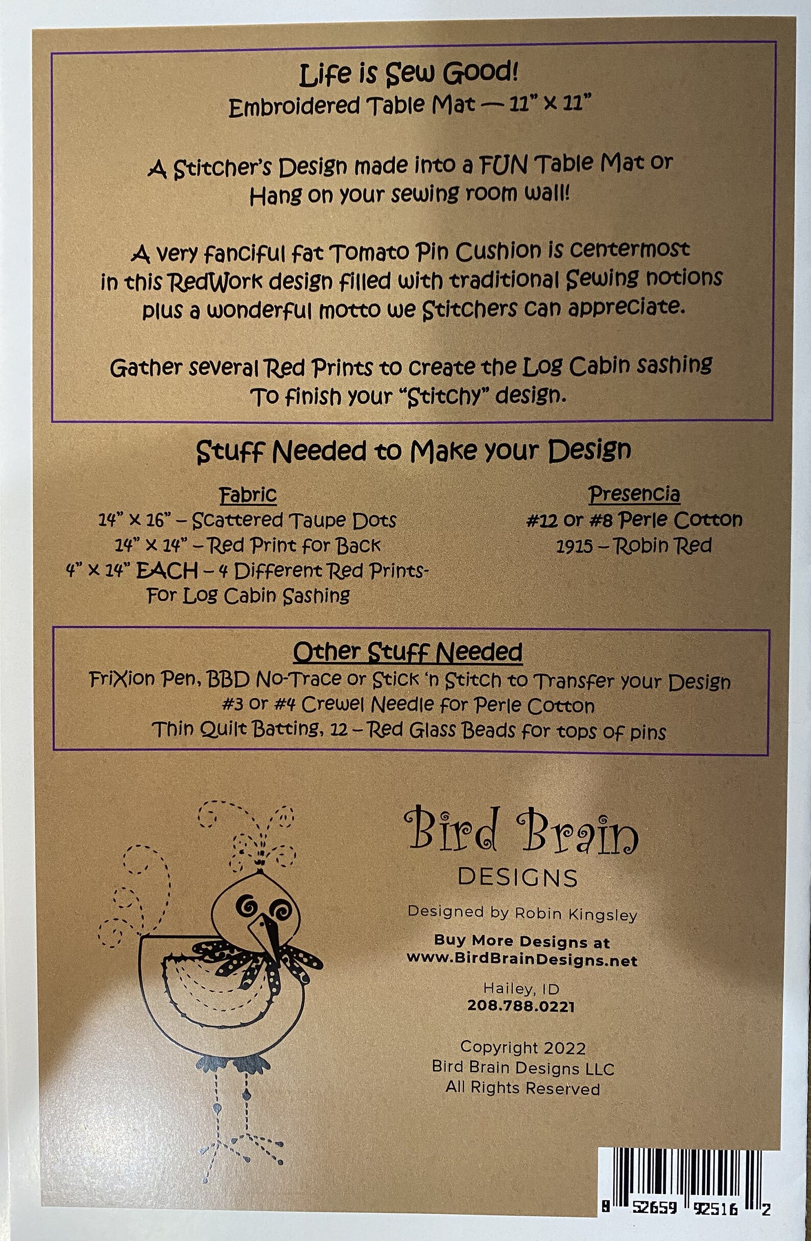 Life is Sew Good Hand Embroidery Kit - Etsy